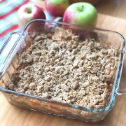 Gluten and Dairy Free Apple Crisp | Eating With Food Allergies